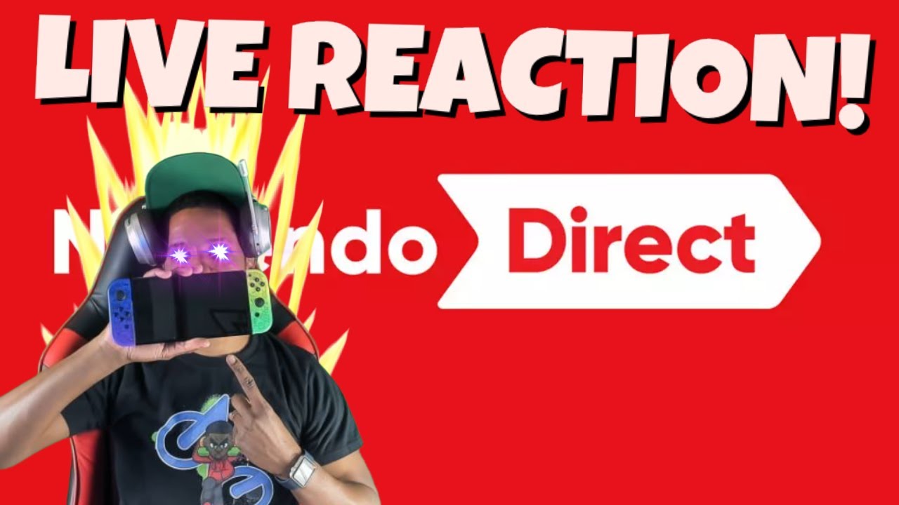 NINTENDO DIRECT LIVE REACTION! - YouTube