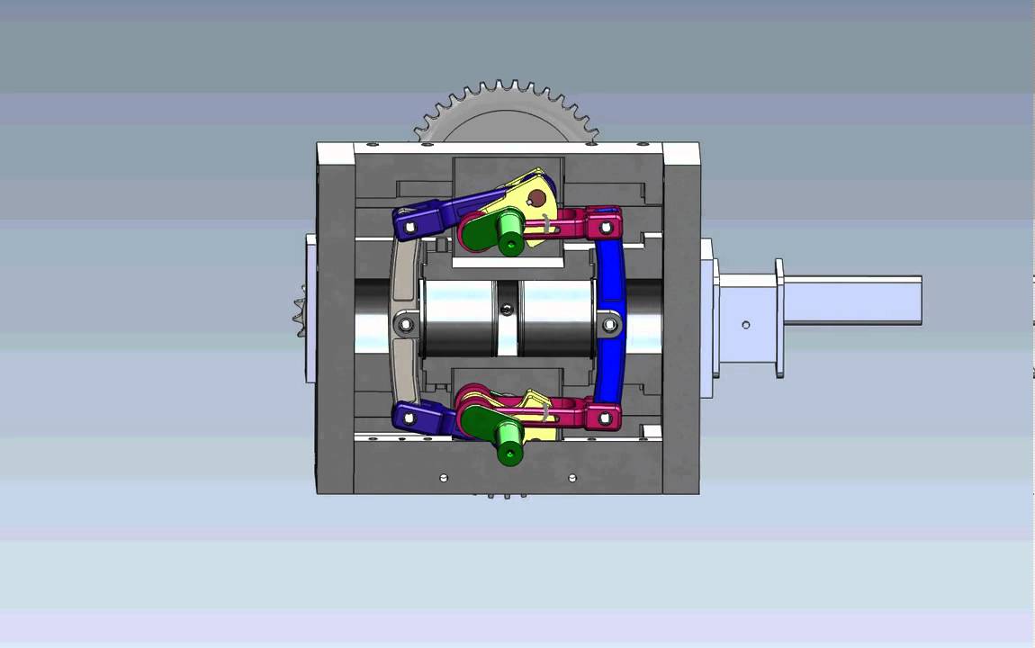 Opposed Piston Engine - www.MonolithEngines.com - YouTube