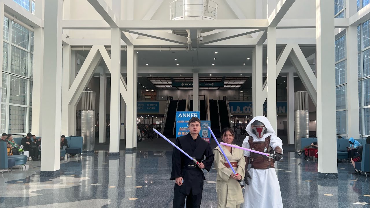 Los Angeles Comic Con 2023!! Our First Comic Con!! 🔥🔥 - YouTube
