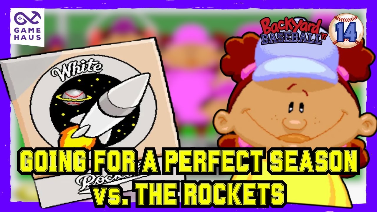 Backyard Baseball 1997 Let's Play Ep 14: Going For A Perfect Season vs ...