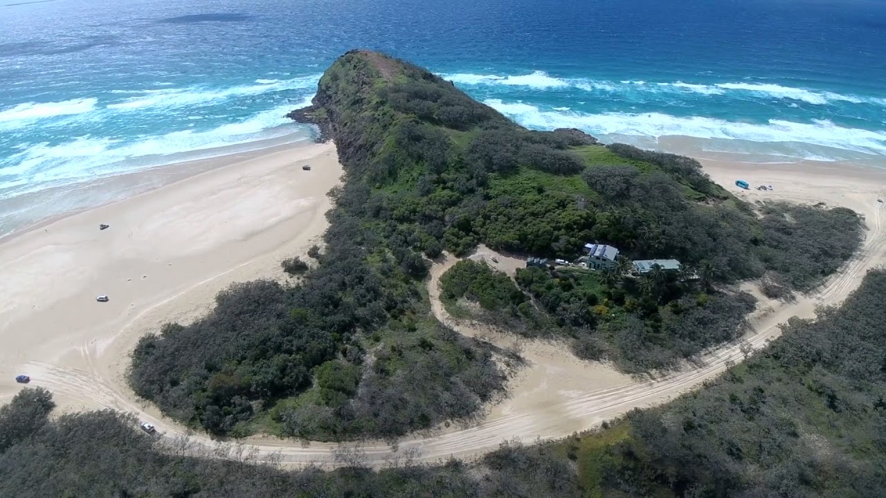 Fraser Island Indian Head by Land and Air 4/2018 long video - YouTube