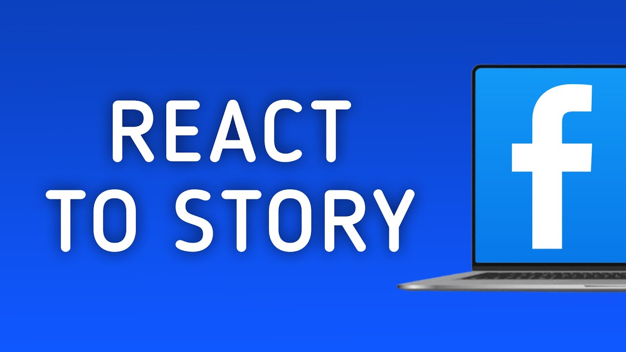 How to React to Story in Facebook on PC - YouTube