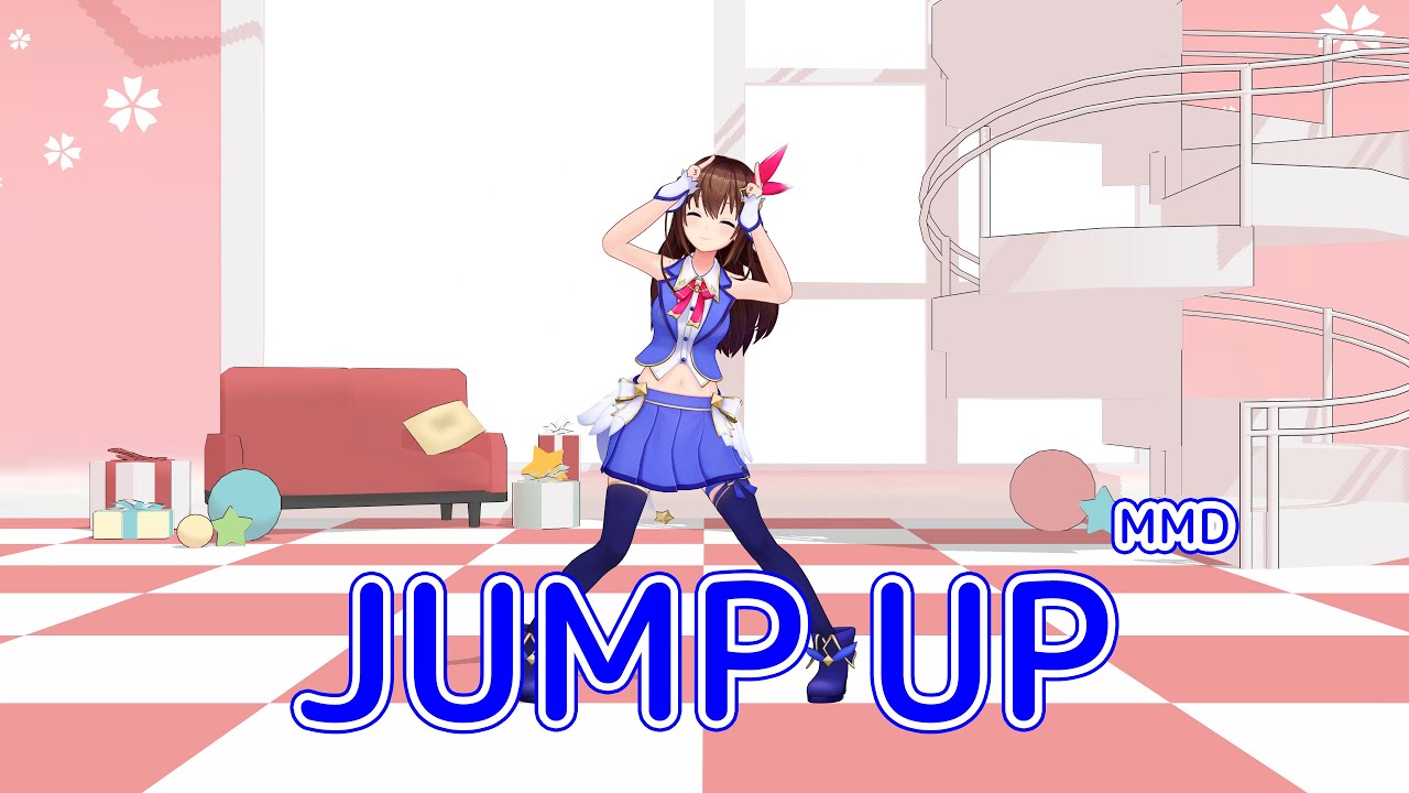 【MMD】 JUMP UP - DECO*27 【ときのそら】 - YouTube