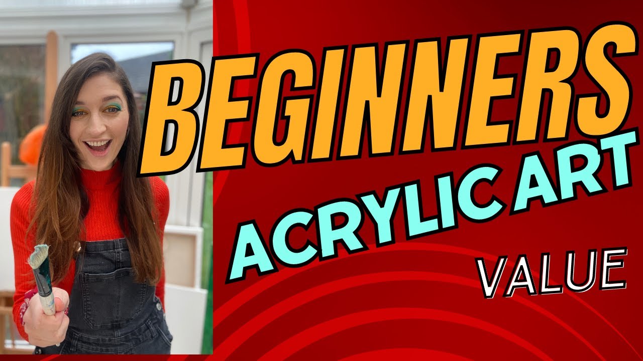 Beginners Acrylic Art - Value?!? - YouTube