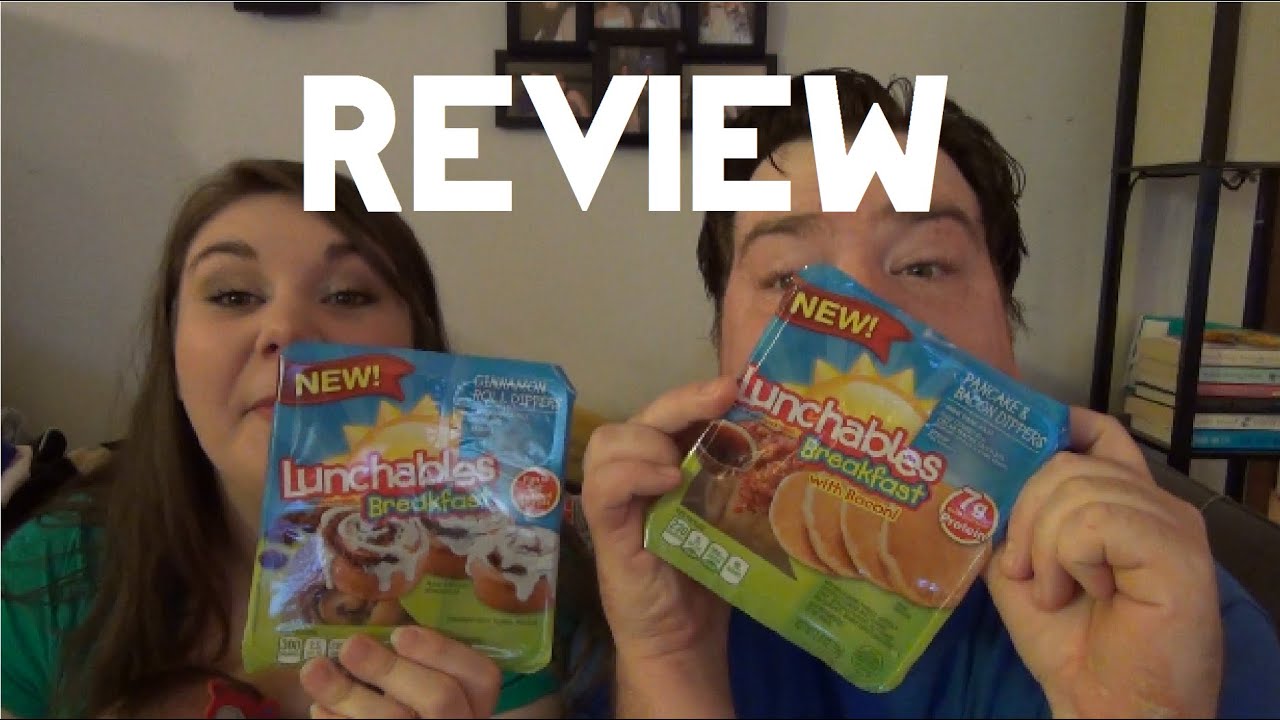 NEW LUNCHABLES BREAKFAST REVIEW --TRY IT TUESDAY - YouTube