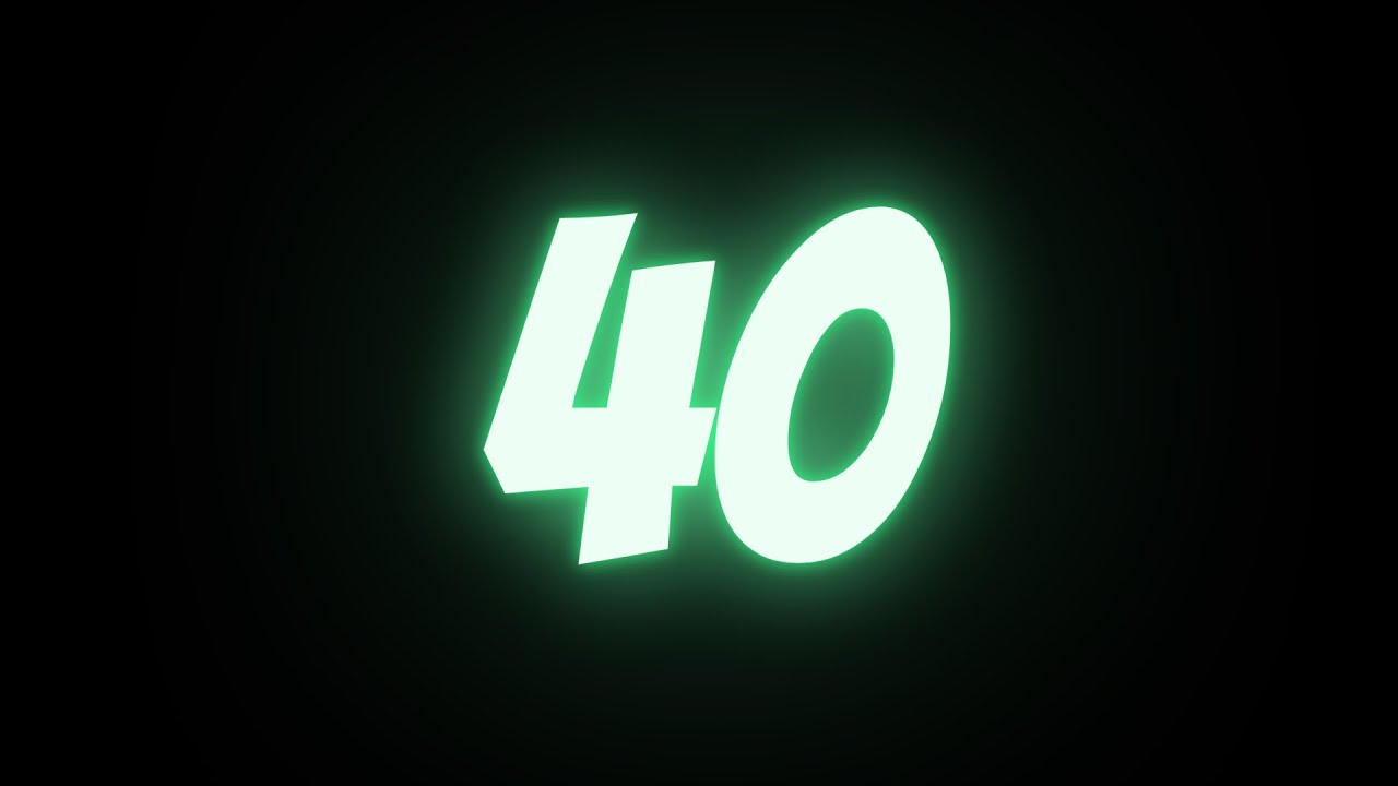 40 Second Timer | 40 Seconds Countdown | 40s Timer - YouTube