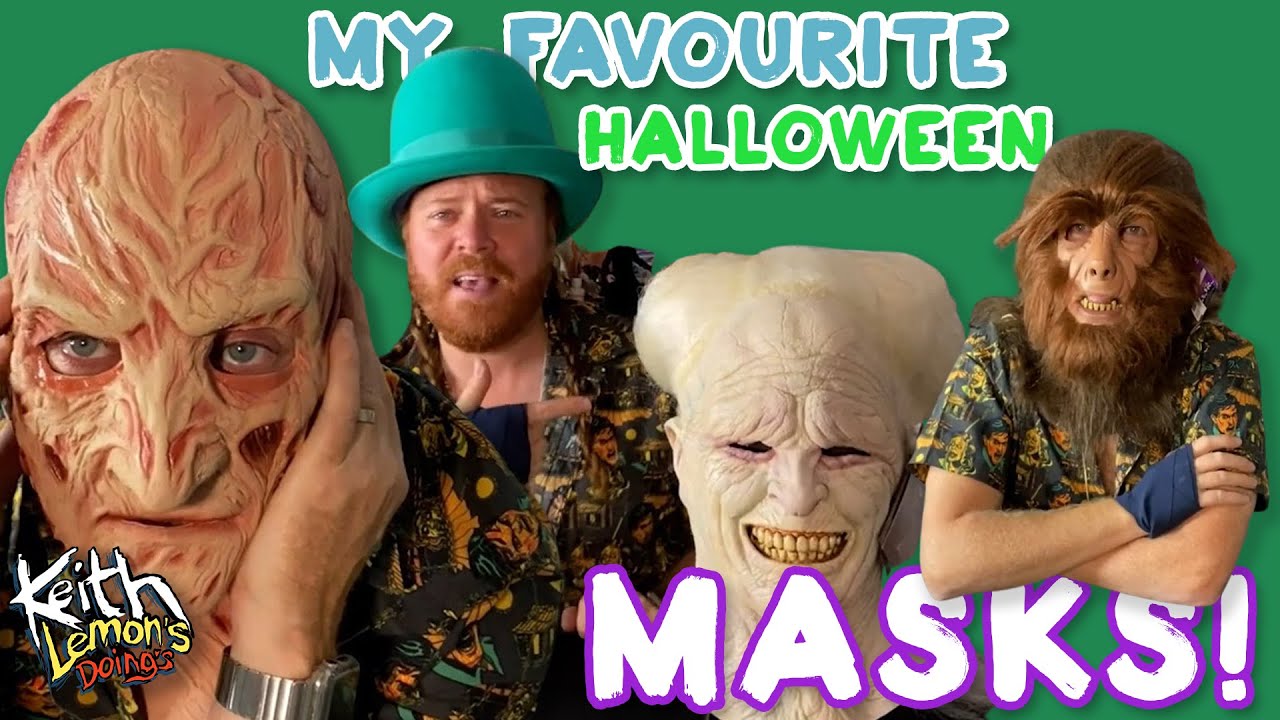 My Favourite Halloween Masks | Keith Lemon's Doing's - YouTube