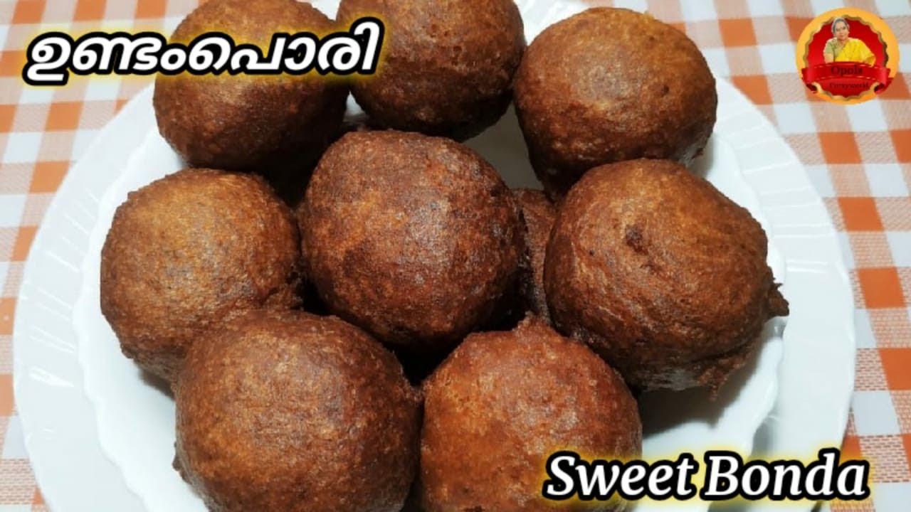 ചായക്കട സ്പെഷ്യൽ ഉണ്ടംപൊരി || Sweet Bonda Recipe || ഗോതമ്പും പഴവും ...