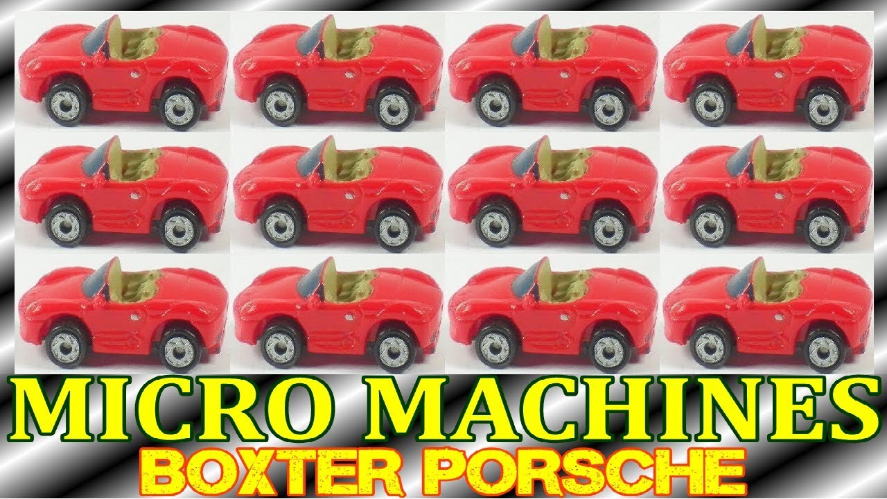 MICRO MACHINES SHOWCASE: Boxter Porsche [by ransmo5] - YouTube