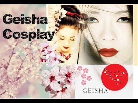Geisha Makeup Tutorial 芸者 チュートリアル - YouTube