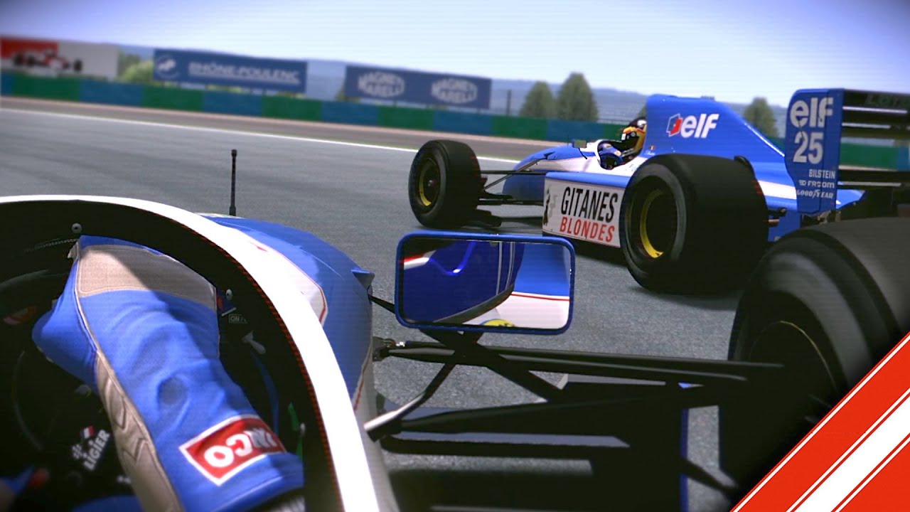 F1 1992 Ligier JS37 at Magny-Cours 🇫🇷 Assetto Corsa VR - YouTube