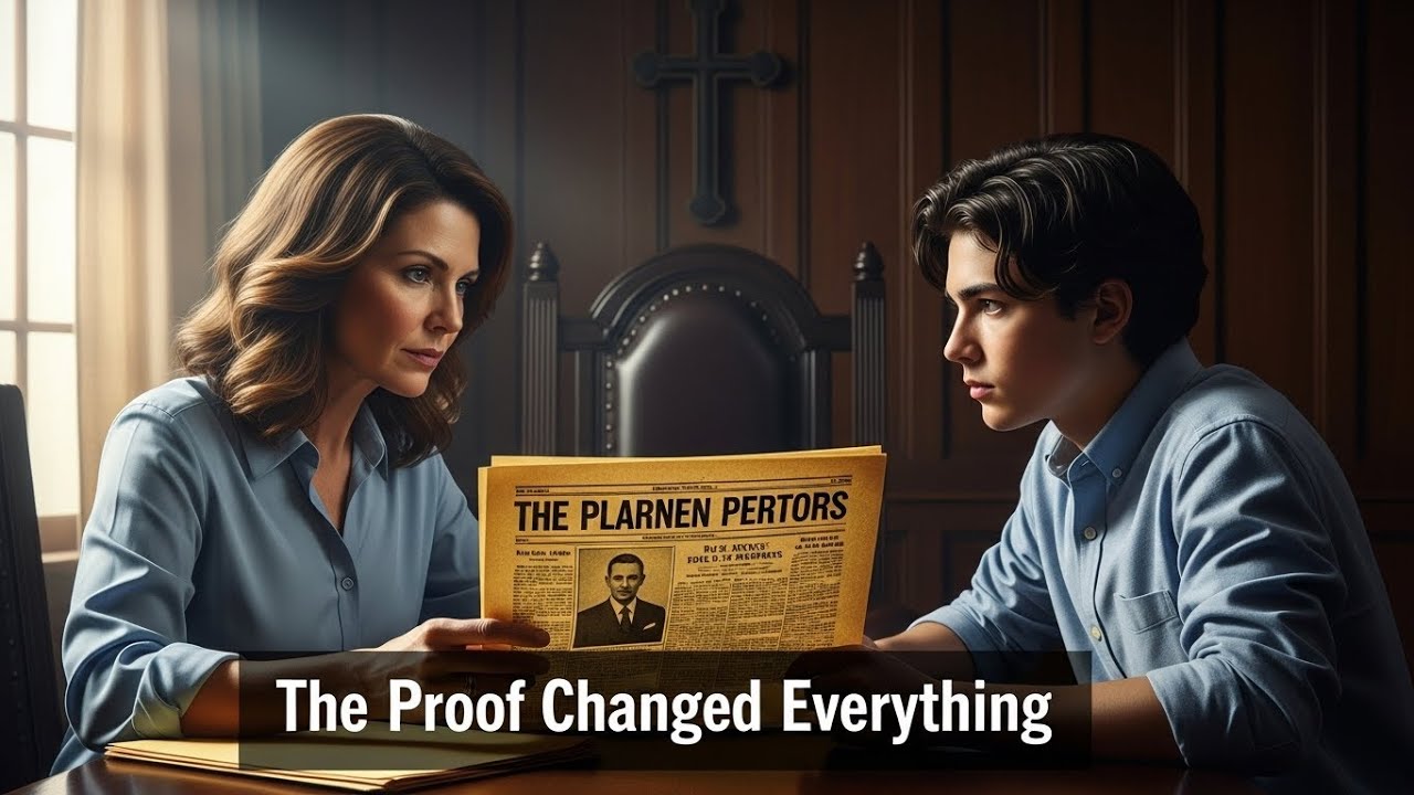 “You’re Lying,” My Stepson Said… Then I Revealed the Clipping That ...