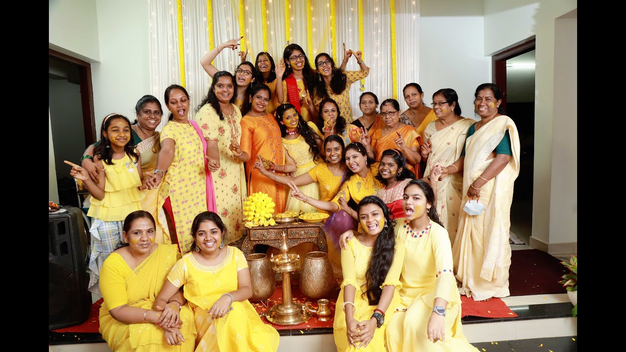 Haldi Dance | Siddharth Weds Aathira | Jillam Jillala Dance | Alappuzha ...