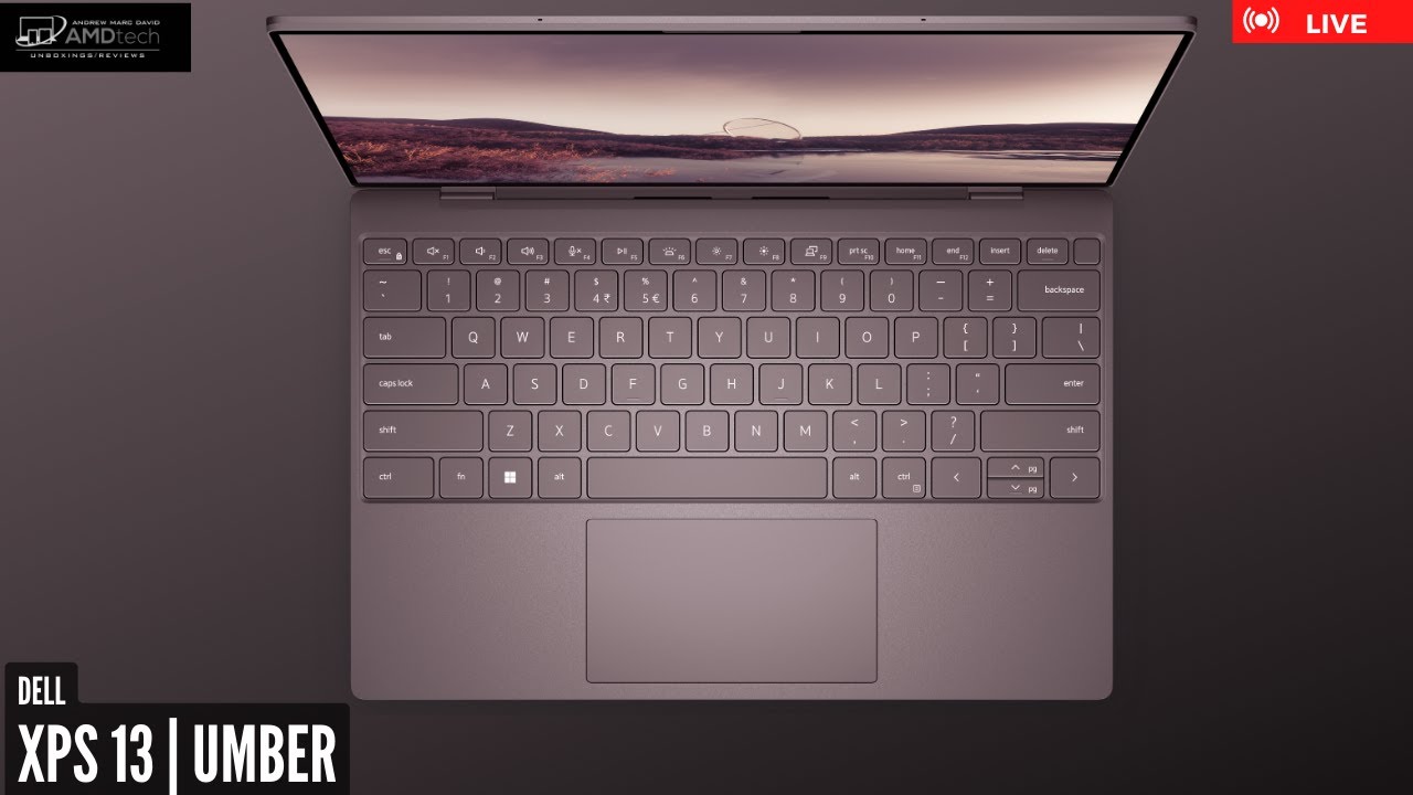 Dell XPS 13 (2022) in Umber - Live Unboxing - YouTube
