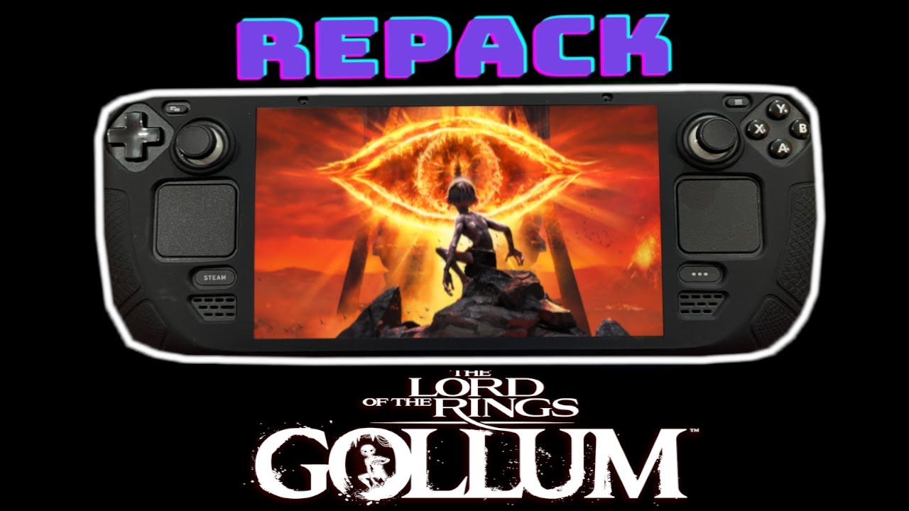 How to Install Quacked The Lord of the Rings Gollum on Steam Deck - YouTube