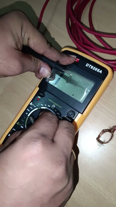 How to Check Continuity with a Multimeter in Seconds! 🔧 Simple Steps for Accurate Results # ...