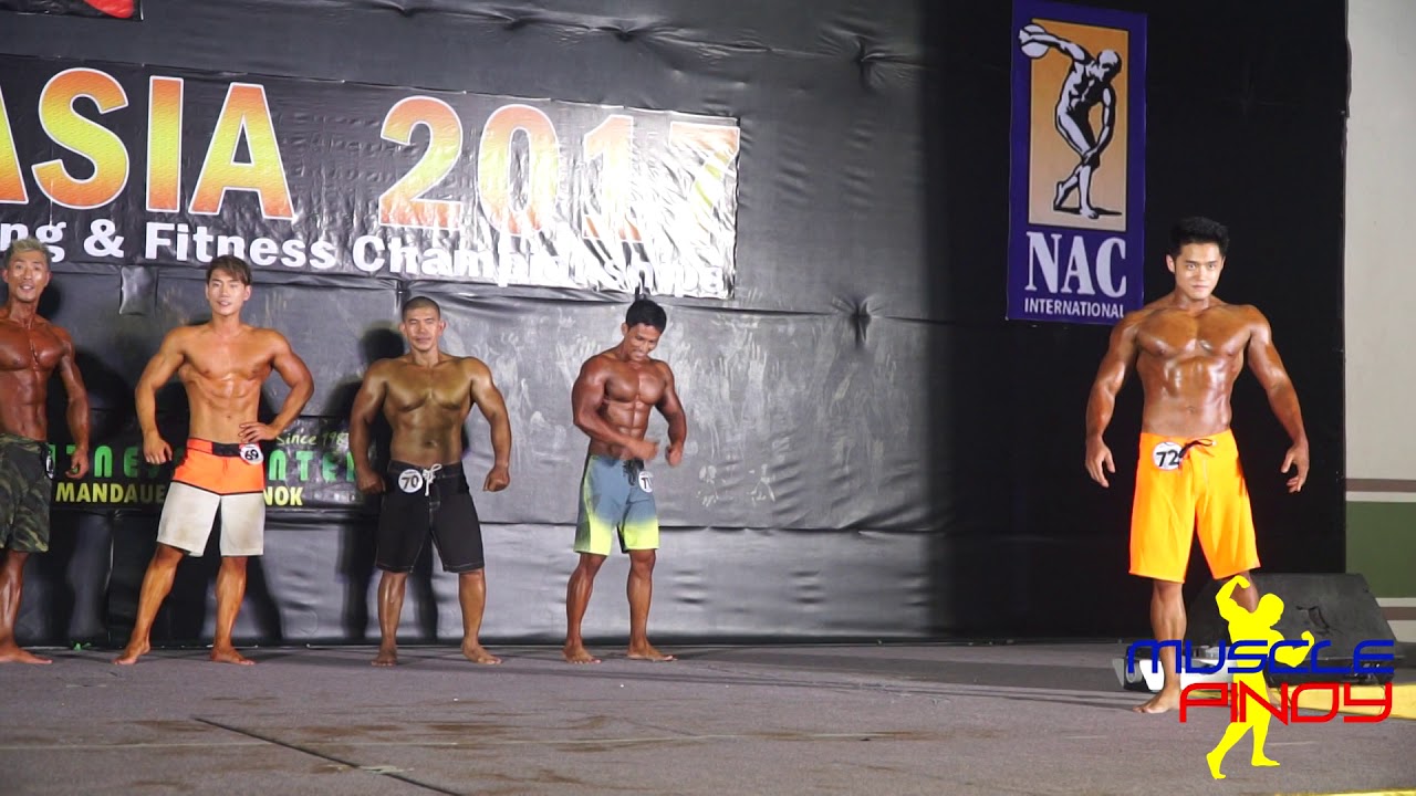 NAC Phil Asia 2017 Men's physique - YouTube