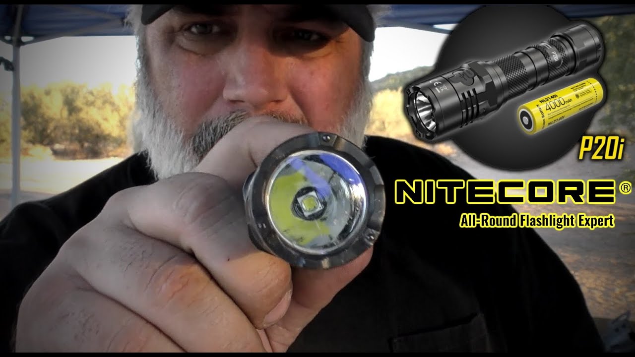 Nitecore P20i 1800 Lumen Flashlight - YouTube