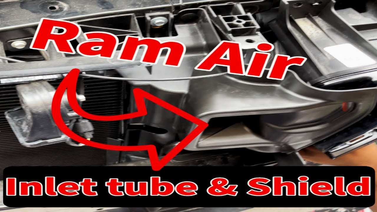 True cold air intake | Hellcat lower air box w/intake tube & Shield ...