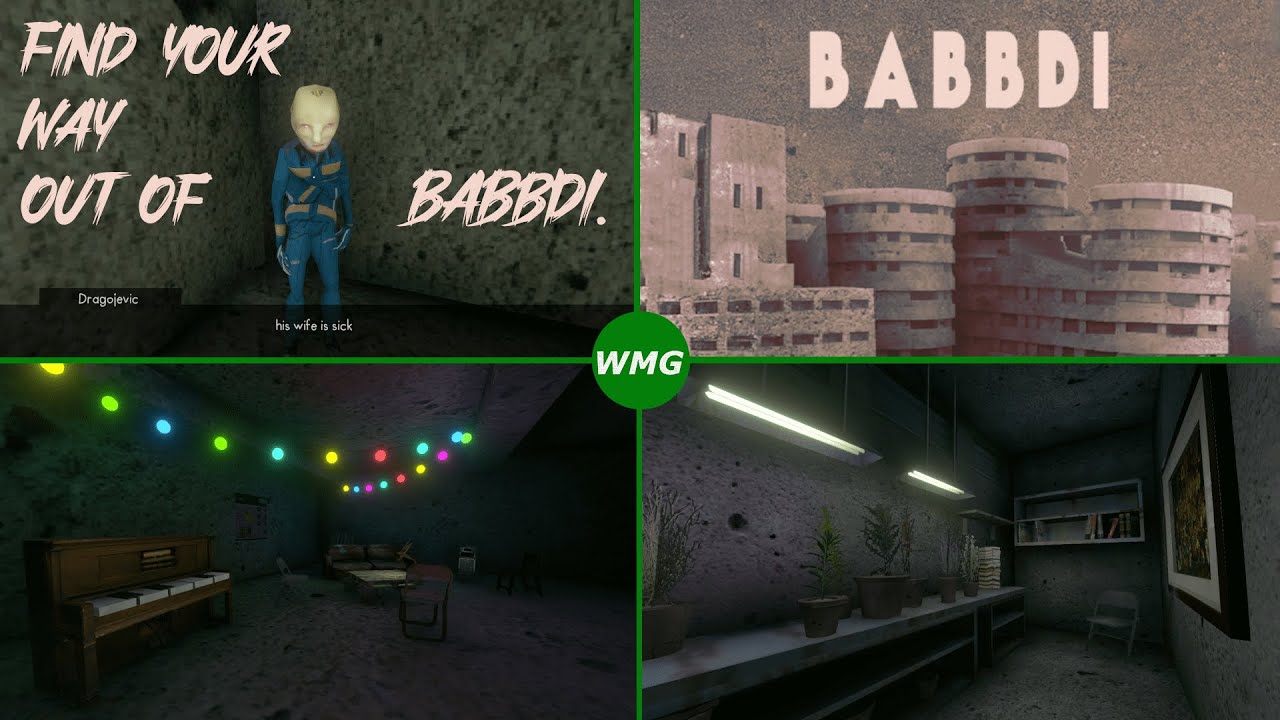 Find your way out of BABBDI. A short, first person exploration ...