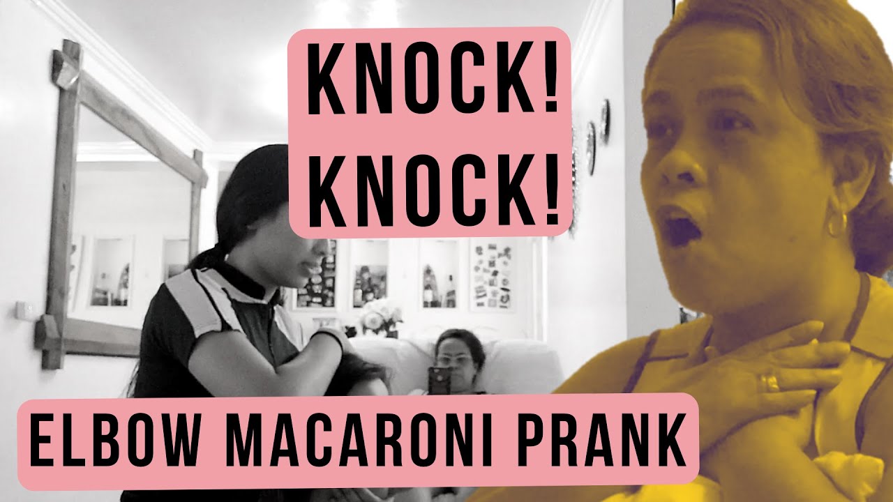 Knock Knock! Elbow Macaroni Prank - YouTube
