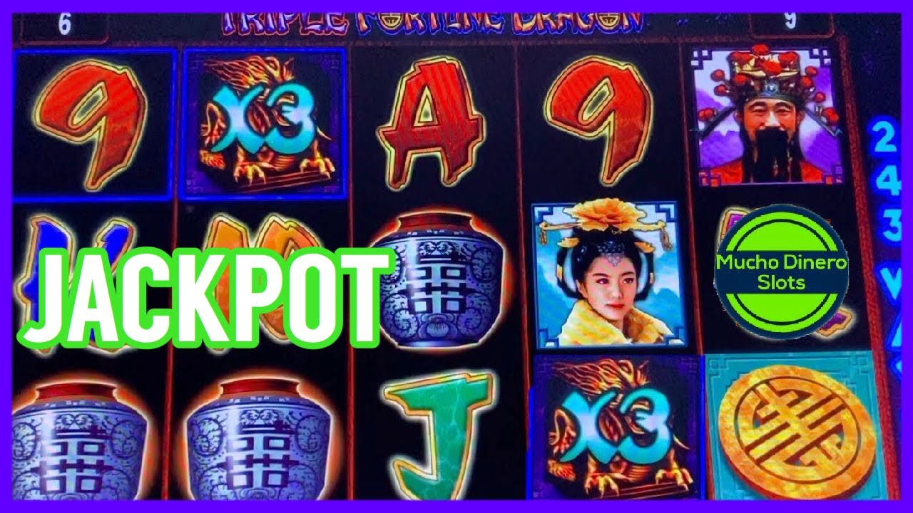 TRIPLE FORTUNE DRAGON SLOT/ JACKPOT/ FREE GAMES/ LIMITE ALTO - YouTube