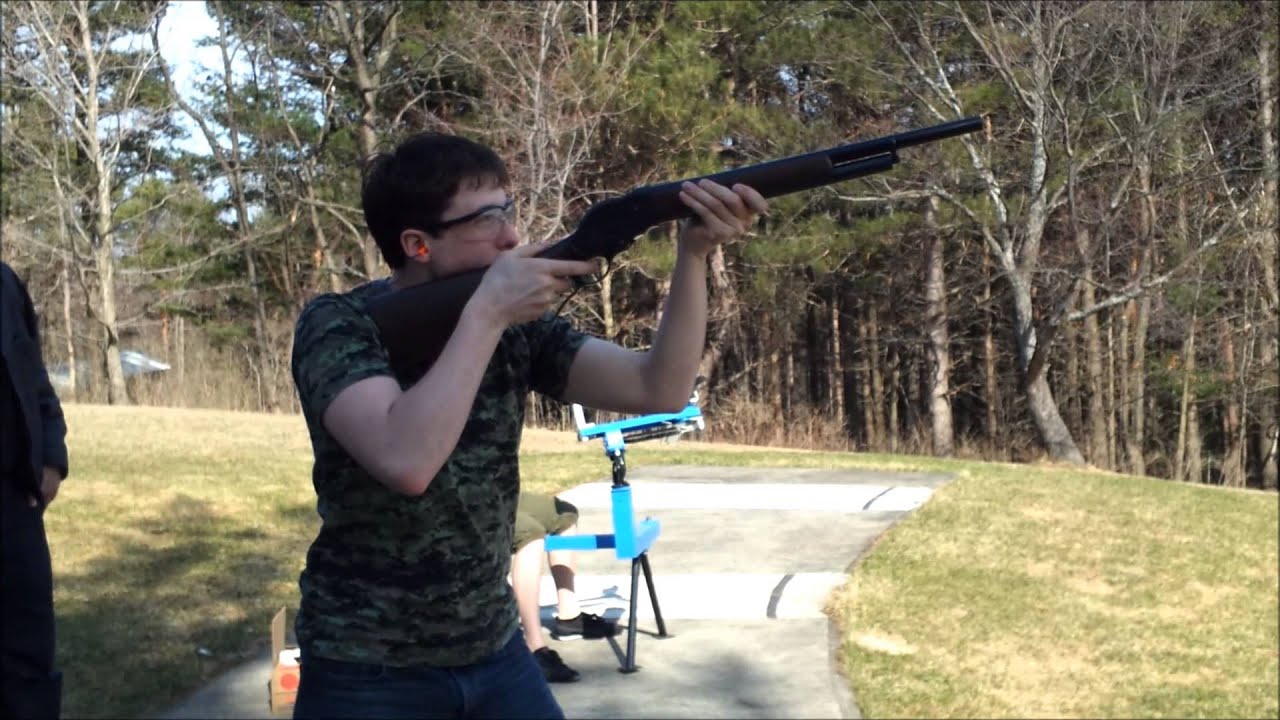 Range Day- CAI PW87 (1887 clone), Baikal MP220, Savage Model 720 - YouTube