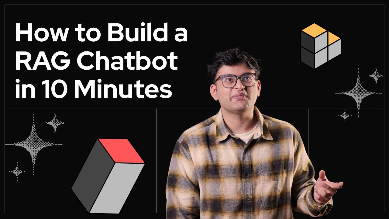 How to Build a RAG Chatbot in under 10 minutes - YouTube