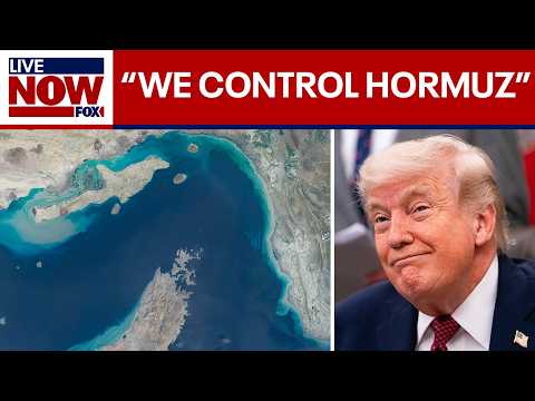 US controls Strait of Hormuz, not Iran, President Trump says