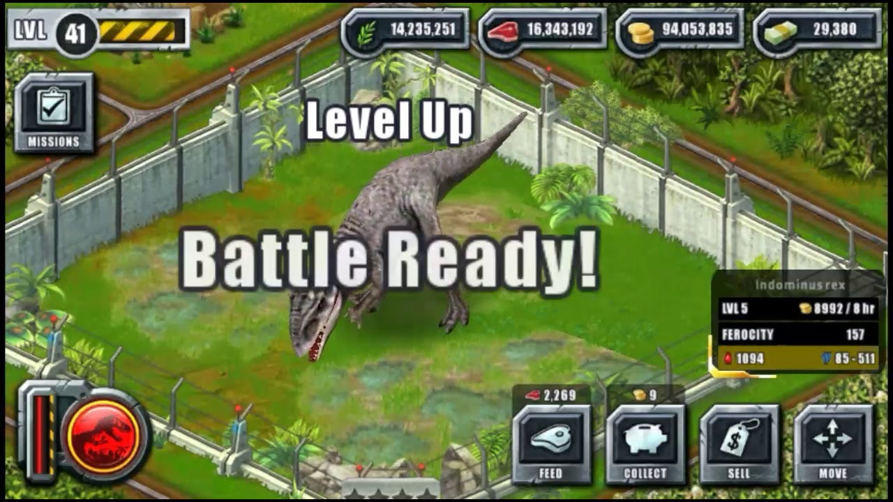 Jurassic park builder hatch indominus rex - YouTube