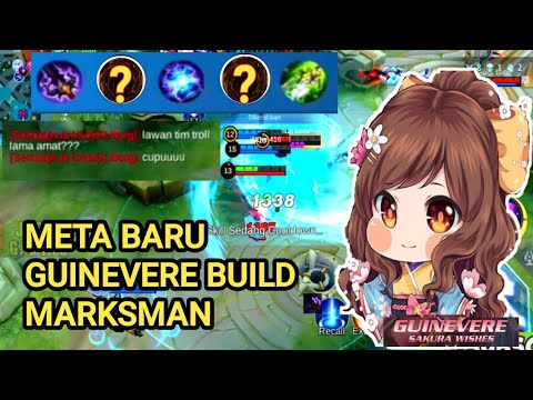 meta terbaruuuu guinevere build marksman || #guinevere # ...
