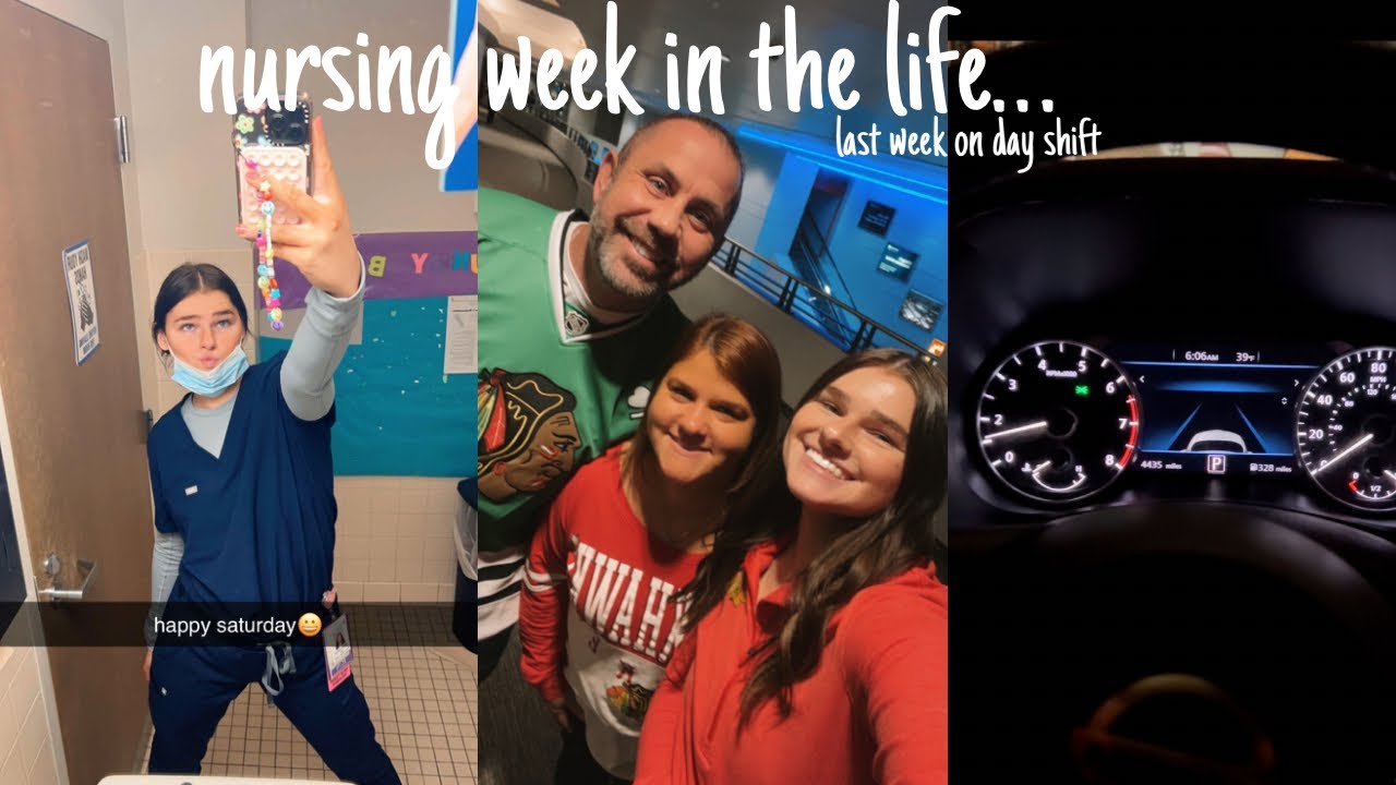 WORK MY LAST 3 DAY SHIFTS WITH ME | nurse week in the life - YouTube