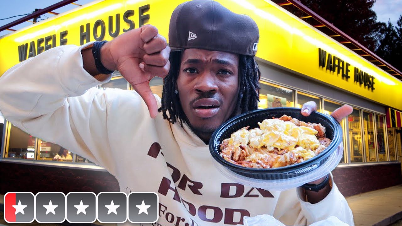 I WENT TO THE WORST RATED WAFFLE HOUSE IN ATL !!! - YouTube