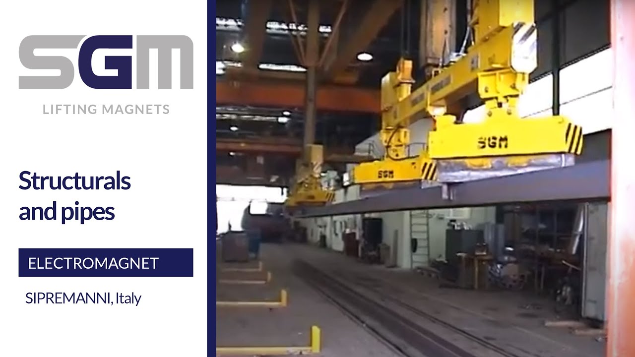 Structural and pipes_SGM Electro magnet solutions_Sipremanni - YouTube