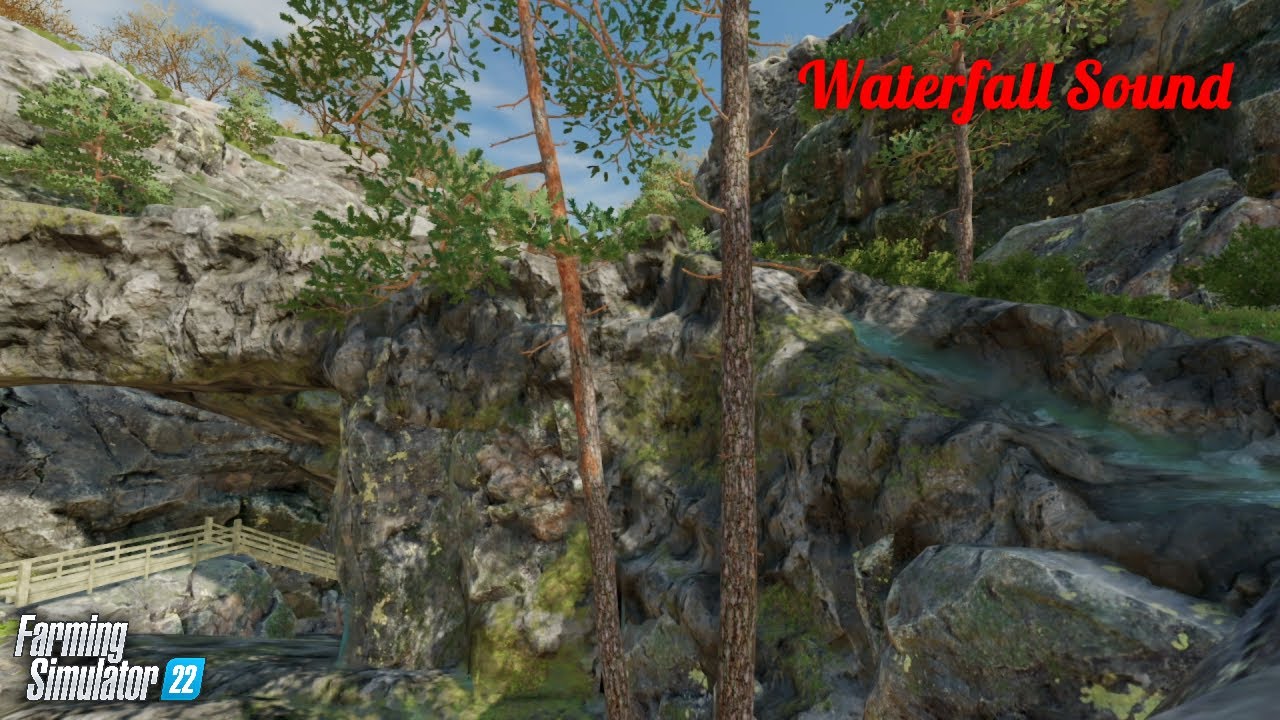 WaterFall | Sound Ambient | Farming Simulator 22 - YouTube