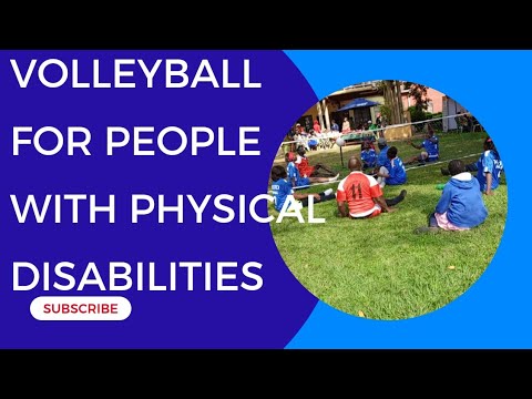 Seating volleyball for people with physical disabilities - YouTube