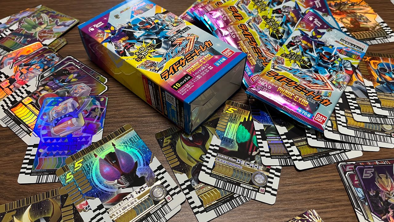 追加でリベンジ！！！カメドーンゲットなるか？！ライドケミートレカPHASE:EX02 さらに1BOX開封！ - YouTube