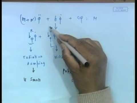 Mod-01 Lec-09 Uncoupled Heave,Pitch and Roll - V - YouTube