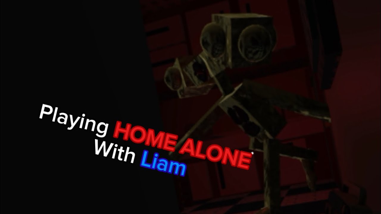 We were Home Alone with a Creepy Monster Inside in Roblox Home Alone ...