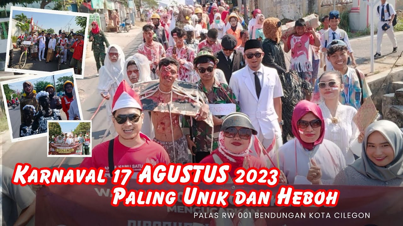 KOSTUM UNIK KREATIF !! PERAYAAN 17AN BIKIN SEMUA PENONTON MELONGO ...