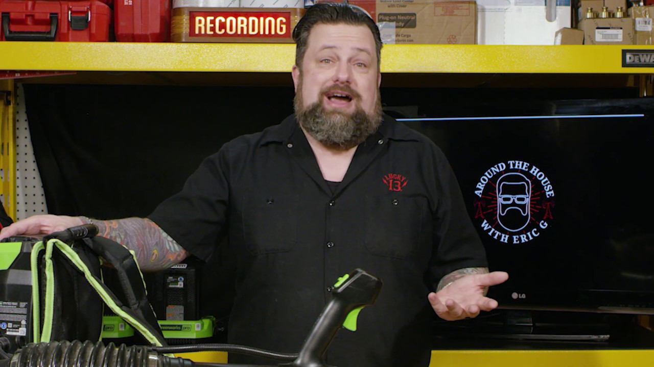 Eric G reveals the latest 2020 Pro 60v tools from Greenworks - YouTube