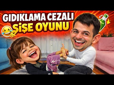 Defne Babasıyla Gıdıklama Cezalı Oyun Oynadı😂Gülmekten Karnı Ağrıdı 🤩😂#oyun #ceza #gıdıklama #gülmek