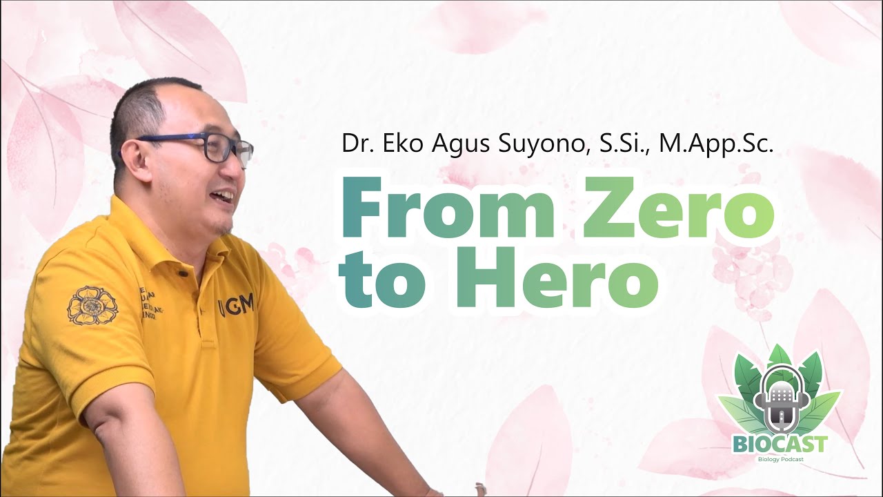 Biocast Eps 02 - Sedari dulu, saya ingin jadi Peneliti (Dr. Eko Agus ...
