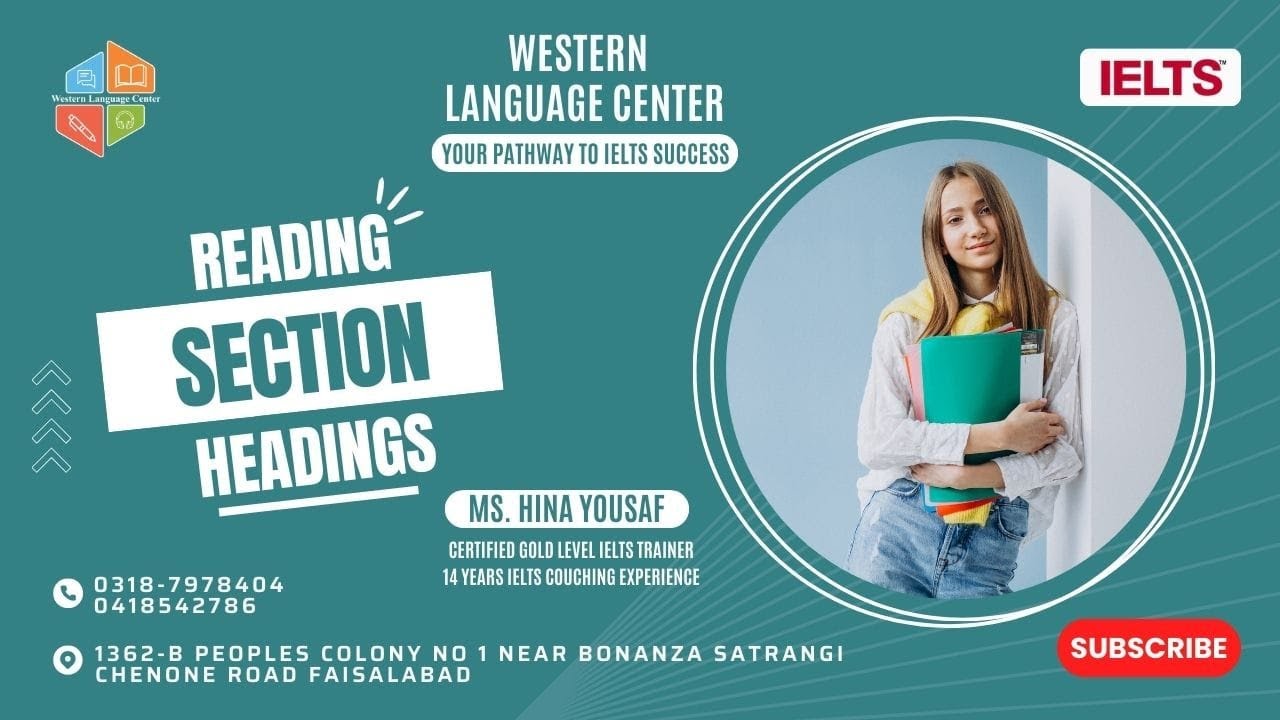 "Master IELTS Reading: Strategies for Section/Heading" - YouTube