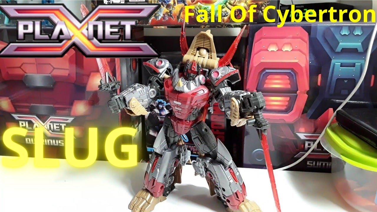 Transformers 3rd party Planet X | FOC : SLUG transformation - YouTube