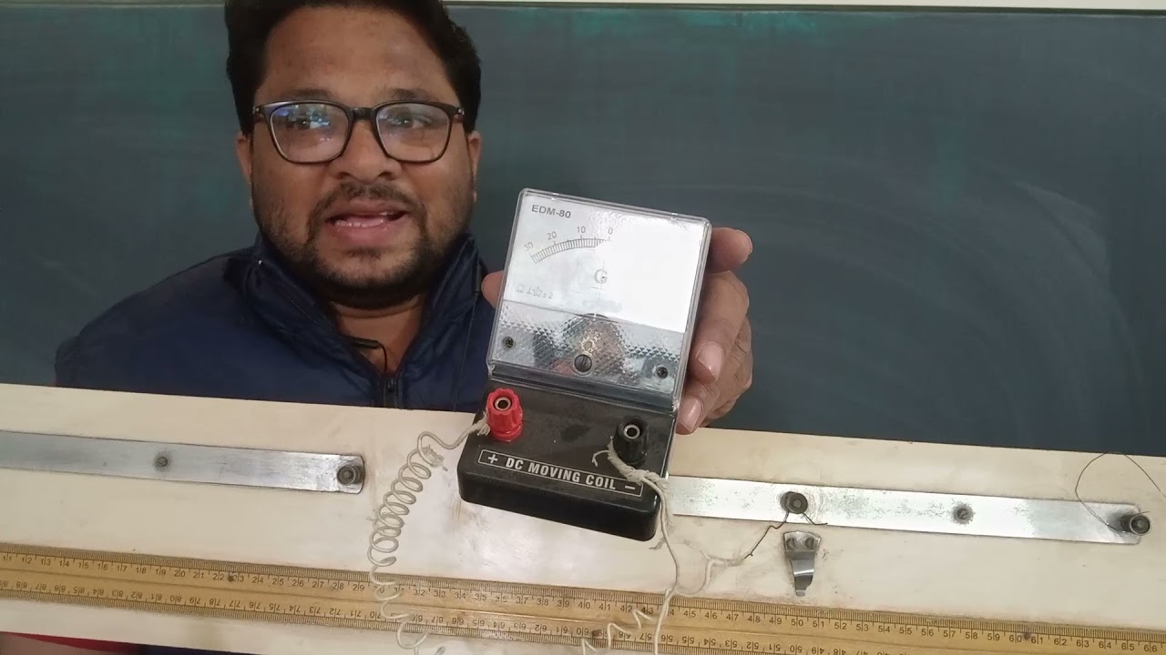 meter bridge practical term 1 - YouTube