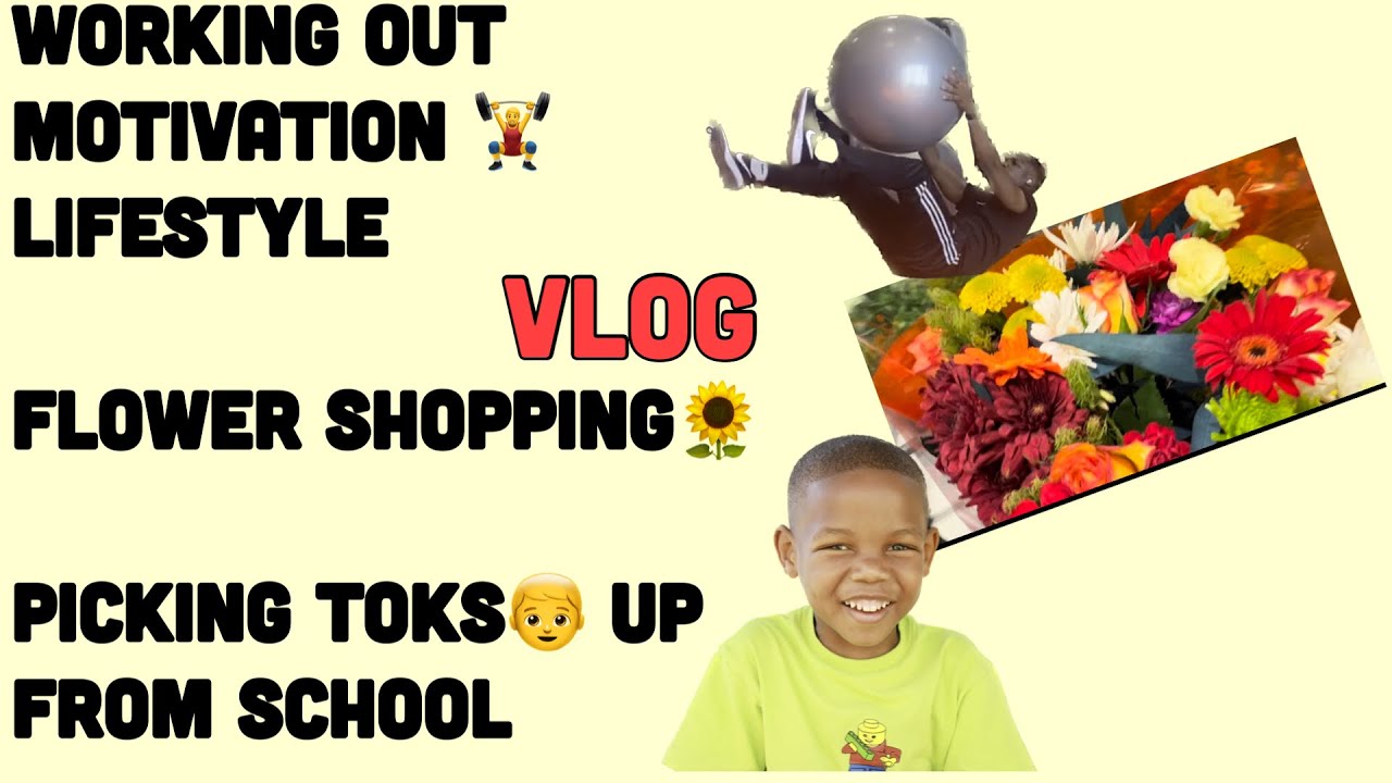 Stretching before weight lifting | flower shopping for my Queen ...