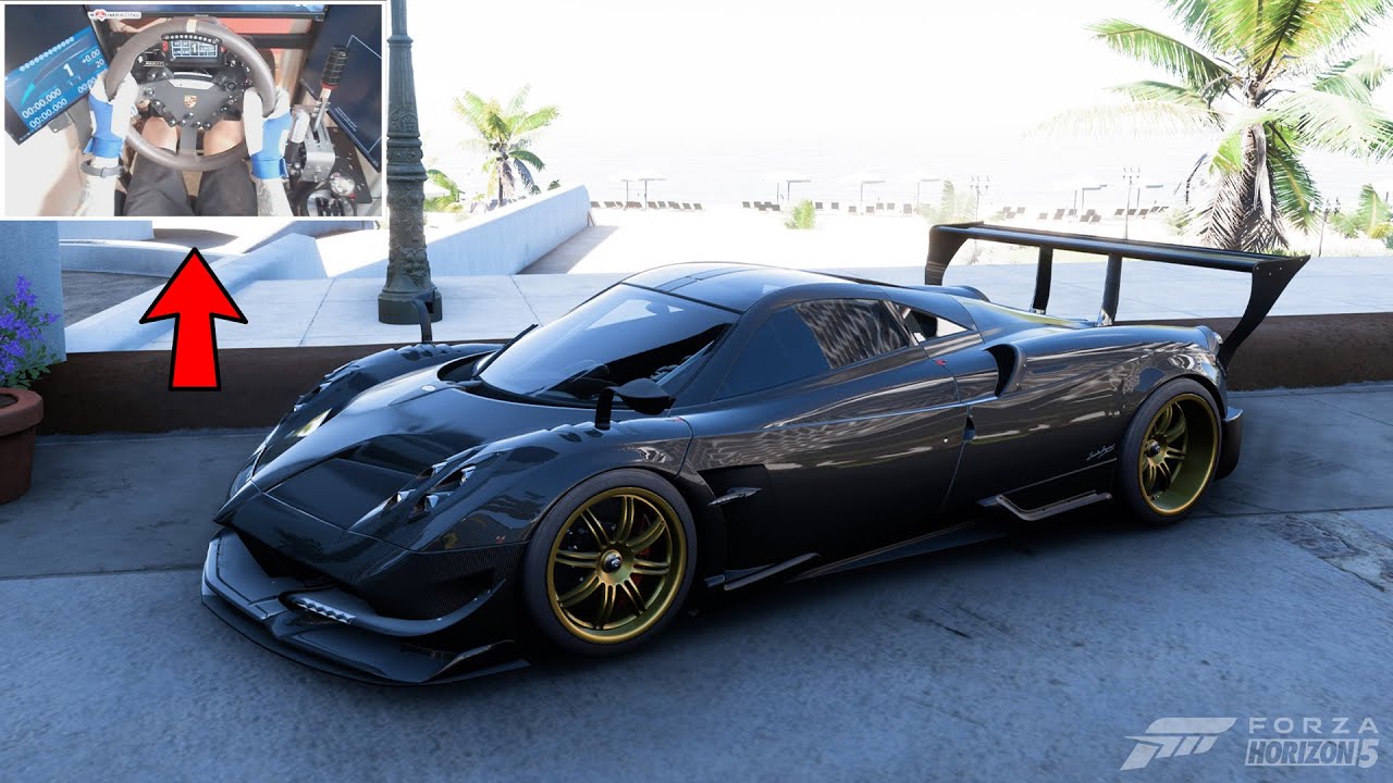 Pagani Huayra BC Forza Edition - FORZA HORIZON 5 | Fanatec wheel ...