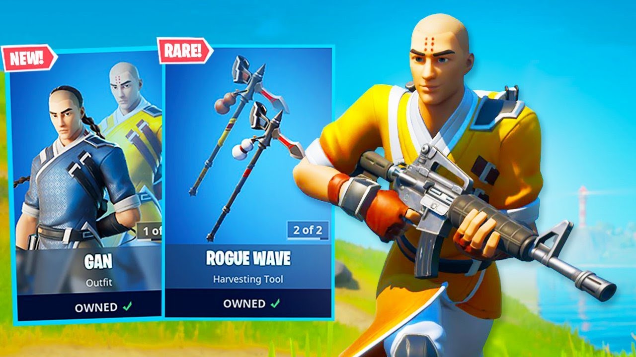 Fortnite *NEW* Item Shop! GAN SKIN *RARE* LUNAR NEW YEAR EVENT ...