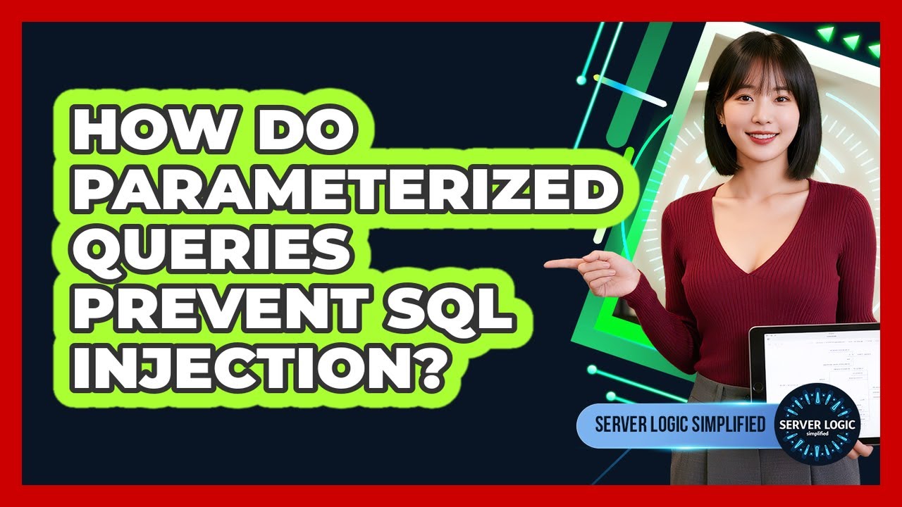 How Do Parameterized Queries Prevent SQL Injection? - YouTube